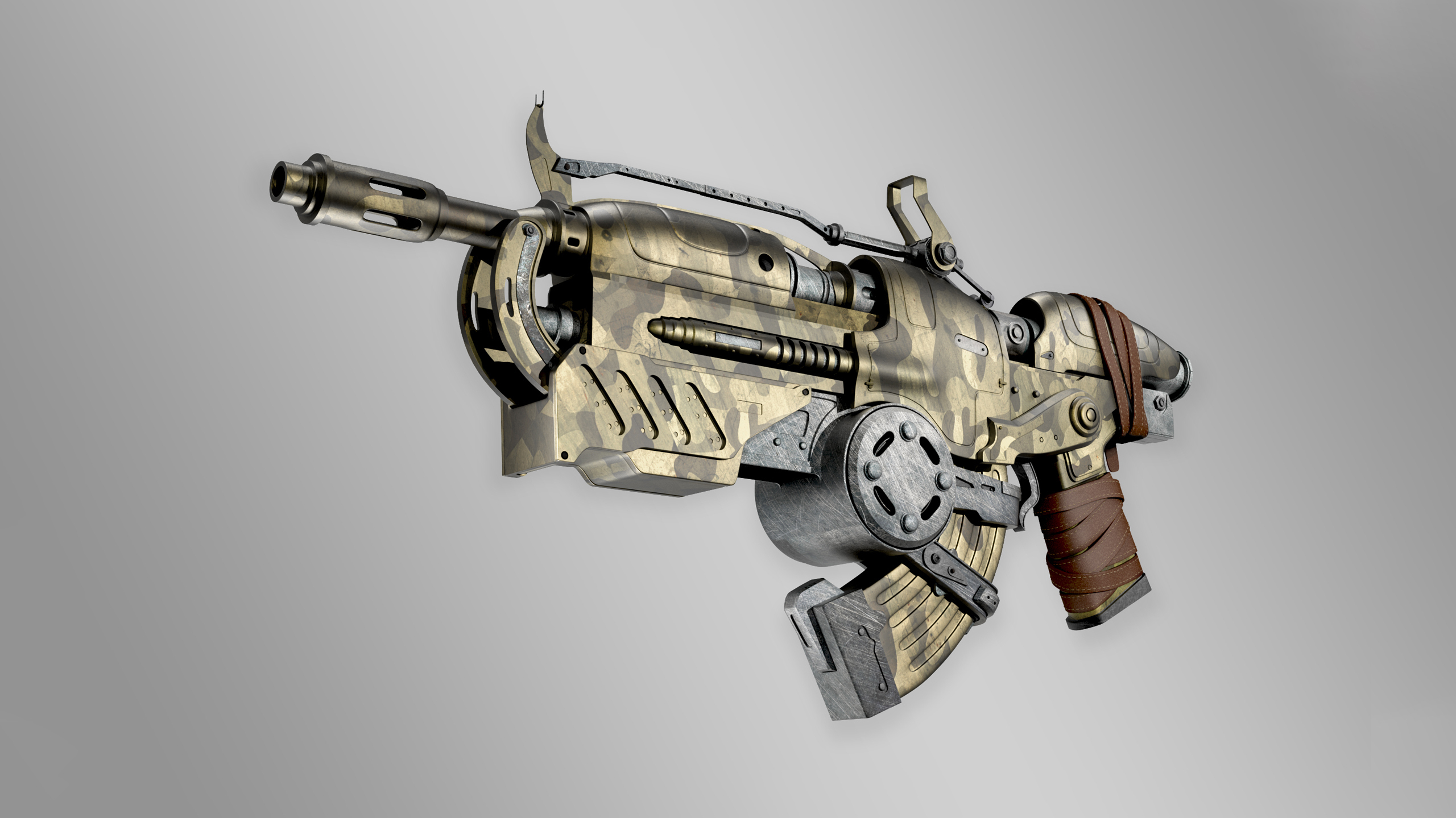 3D file Weapon 3d model(Gun)・Design to download and 3D print・Cults