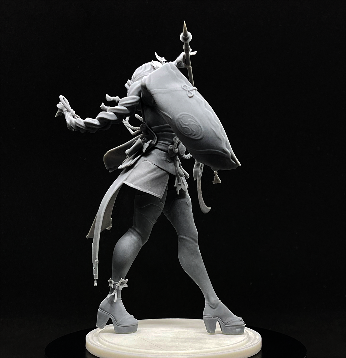 3D file Genshin Impact Raiden Shogun 👧・Design to download and 3D print ...