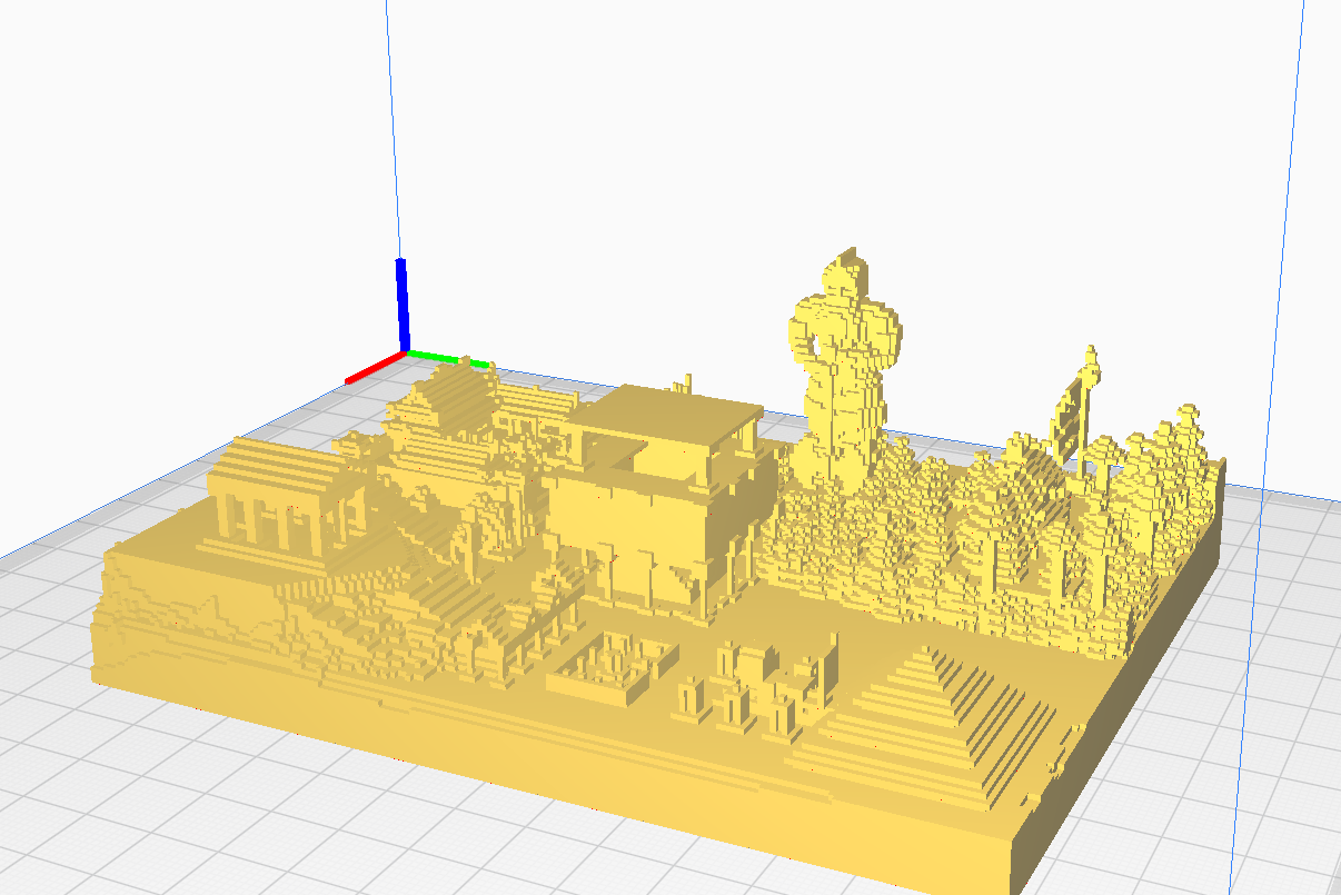 Free STL file Minecraft World Base・3D printing template to download・Cults