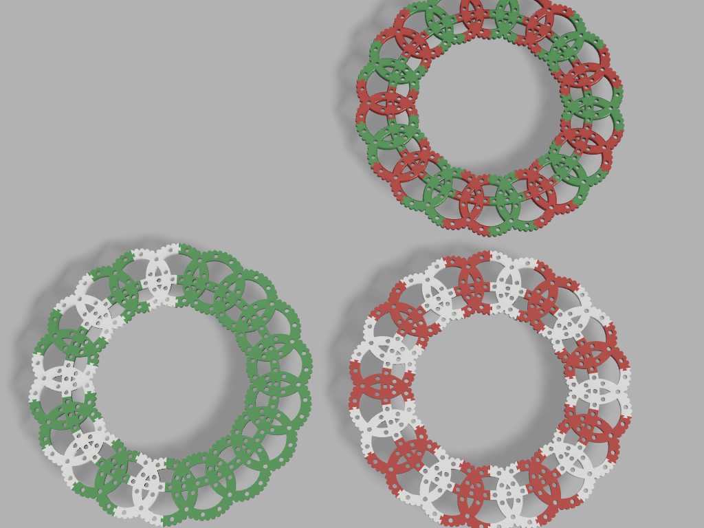 STL file Christmas Wreath・3D printing model to download・Cults