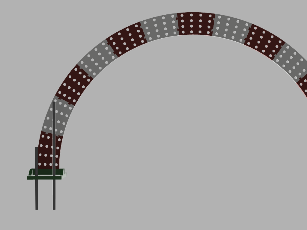 STL file 48" Leaping Arch 🎄・Model to download and 3D print・Cults