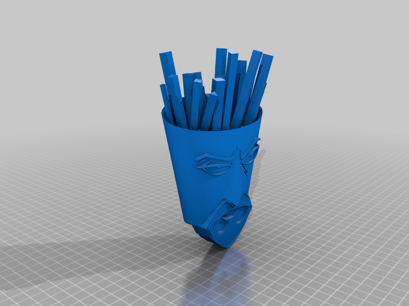 Free 3D file Frylock from Aqua Teen Hunger Force 🍟・Template to download ...