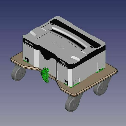 Download free STL file FESTOOL SYS-Cart • 3D printer design ・ Cults
