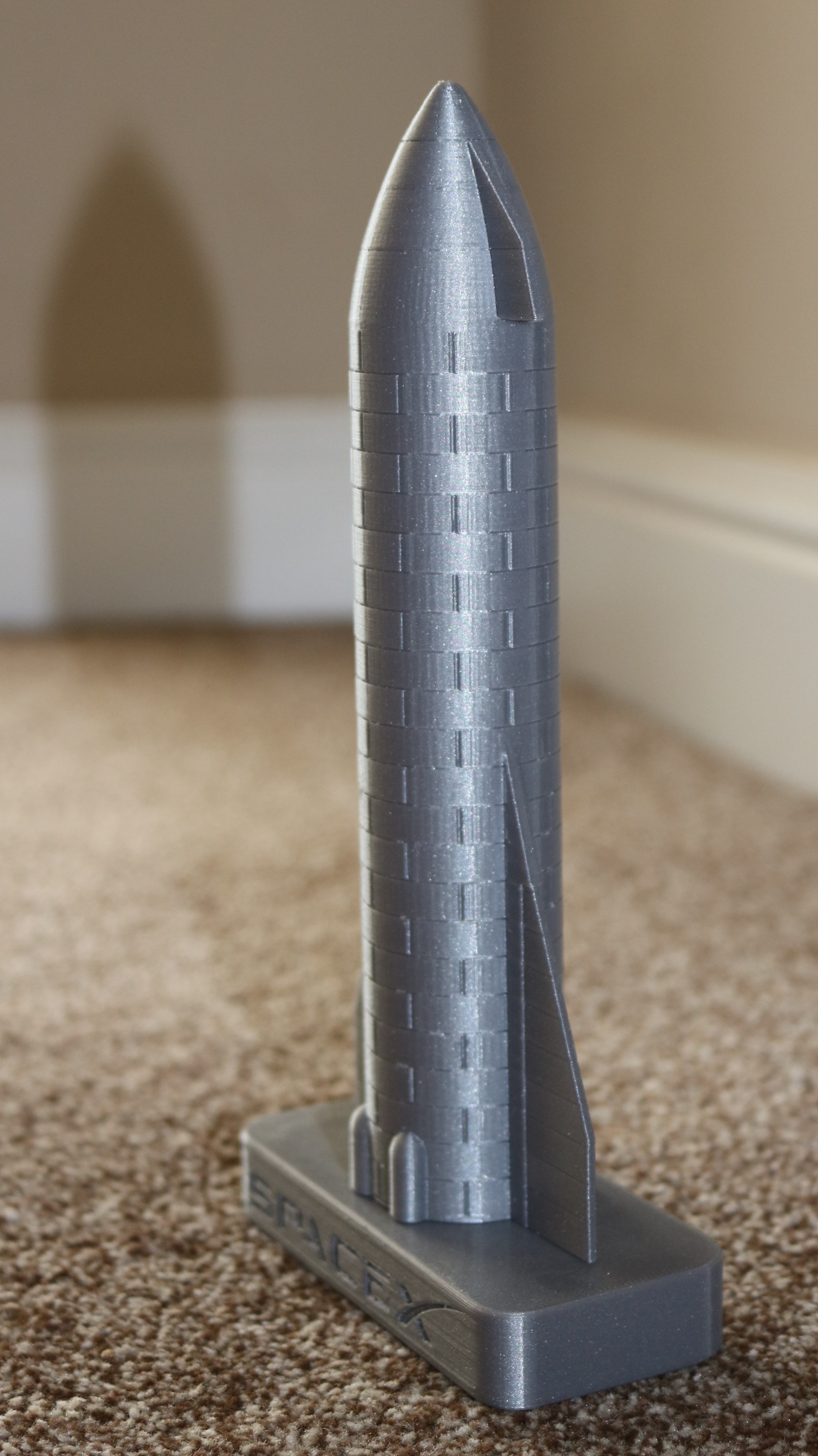 Free STL file Space X Starship - SN8・3D print design to download・Cults