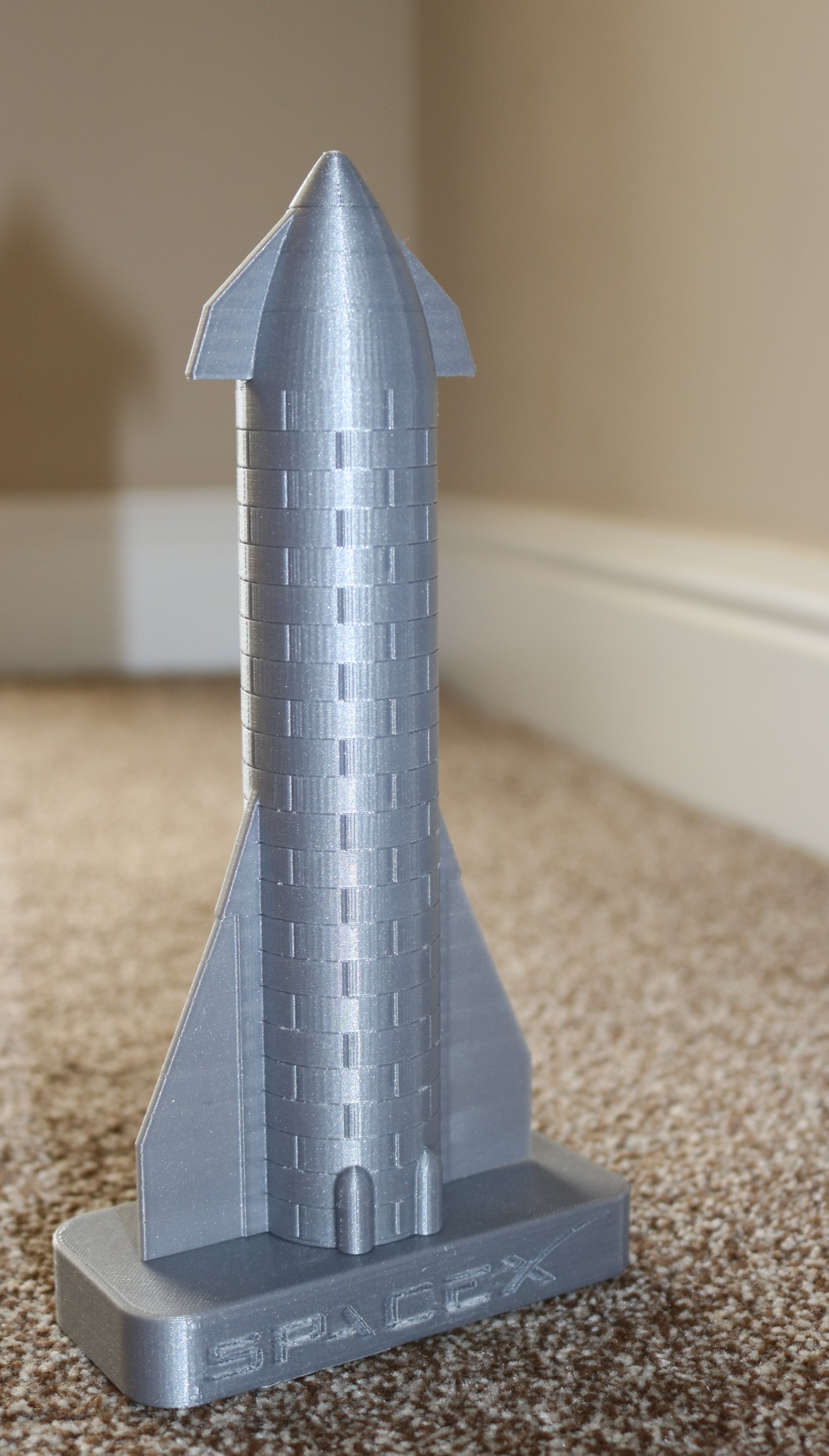 Free STL file Space X Starship - SN8・3D print design to download・Cults