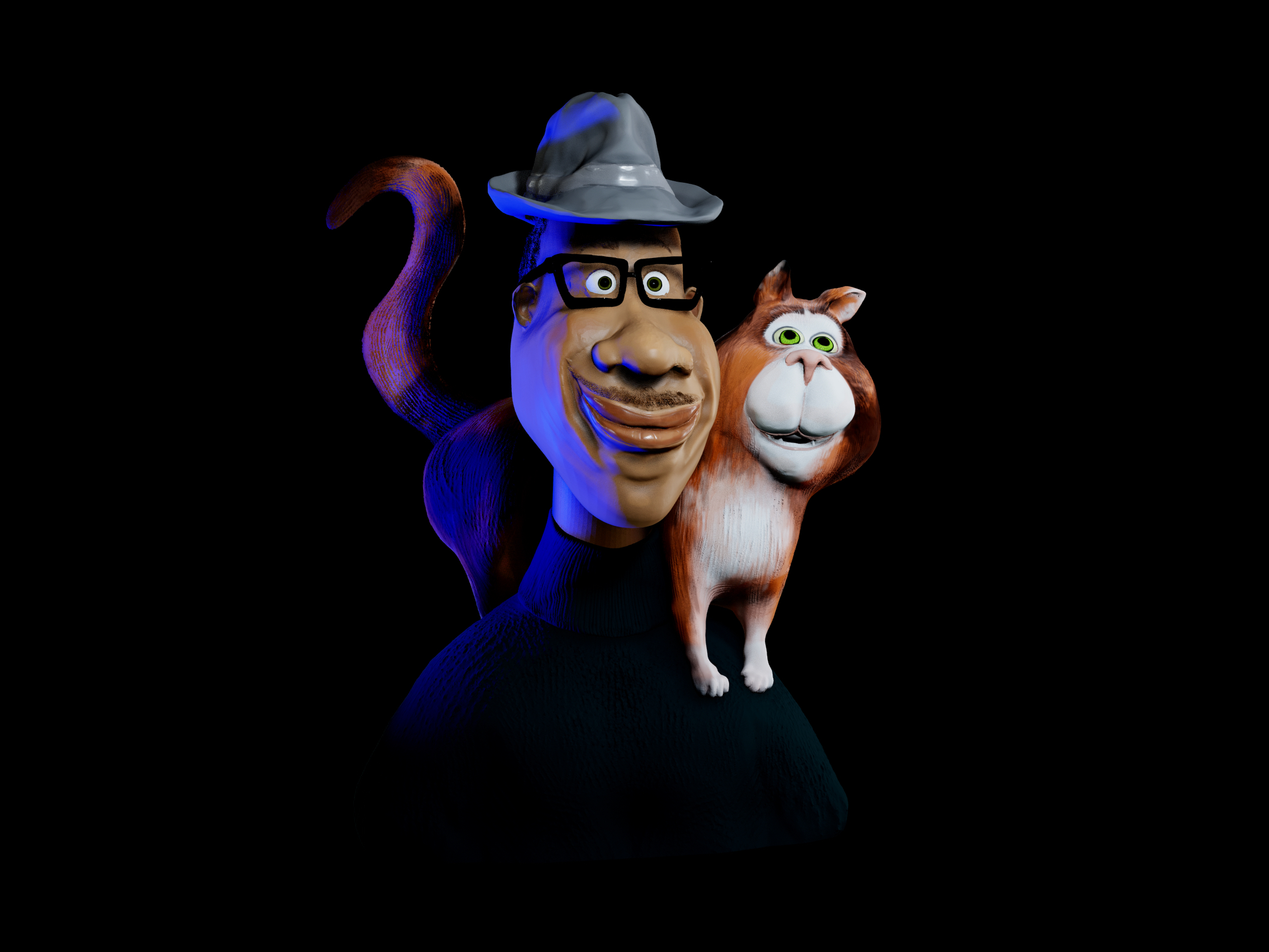 STL file Disney Soul, Joe Gardner・Model to download and 3D print・Cults