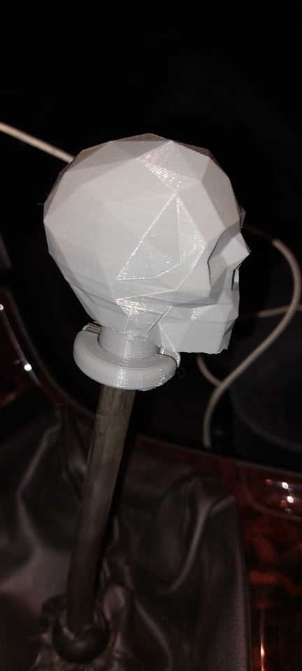 Free 3D file Skull Gear shift knob・3D printable object to download・Cults