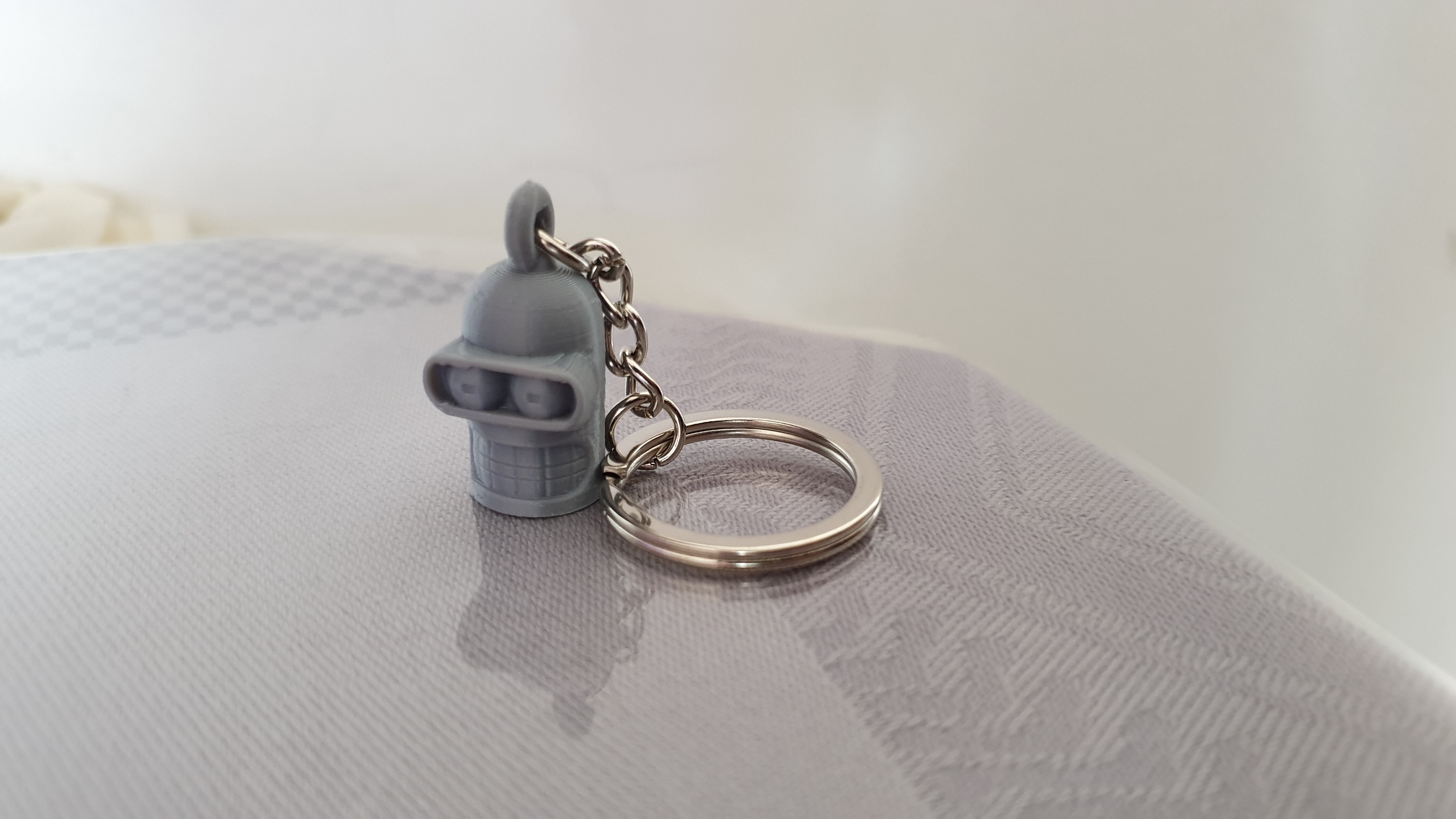STL file Bender Keychain・3D print design to download・Cults