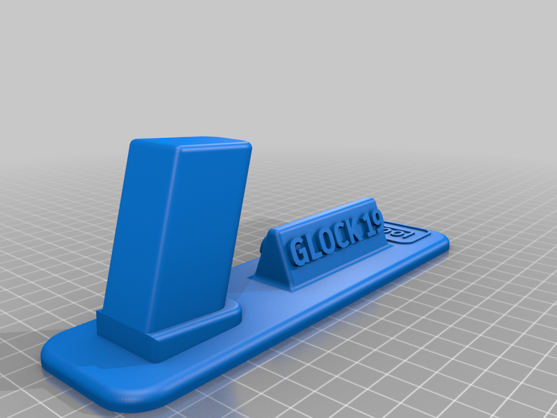 STL file Stand Glock 19 for Airsoft Gun・Design to download and 3D print ...