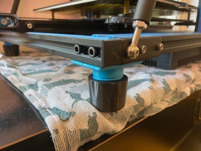 Free STL file Raised 3d printer feet - with F3d File 🖨️・Design to ...