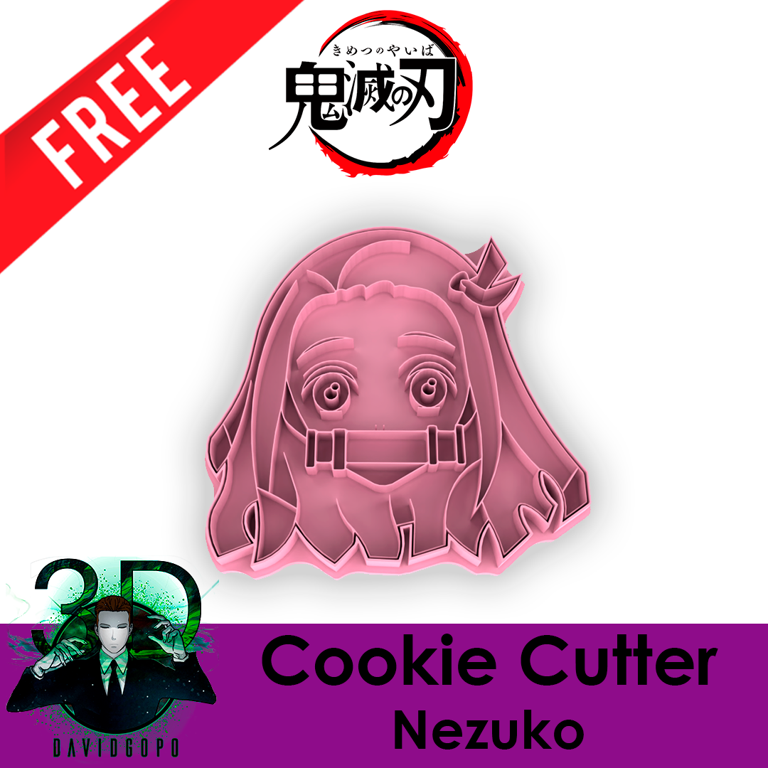 Free STL file NEZUKO COOKIE CUTTER / KIMETSU NO YAIBA・3D printing idea ...