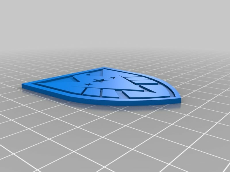 Free 3D file The Real Shield Logo・Model to download and 3D print・Cults