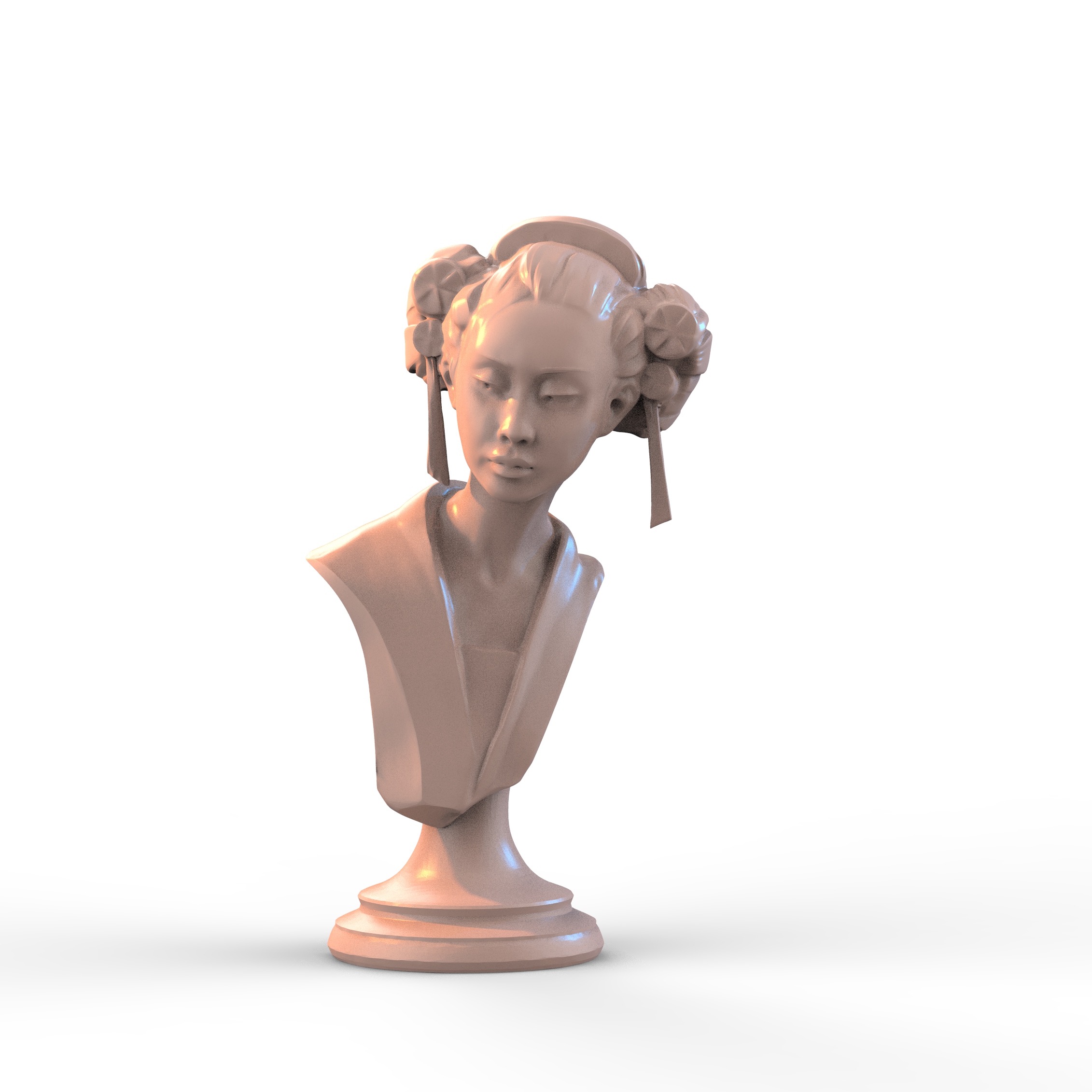 STL file Geisha・3D printing model to download・Cults
