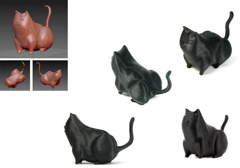Free 3D file Cat・3D print model to download・Cults