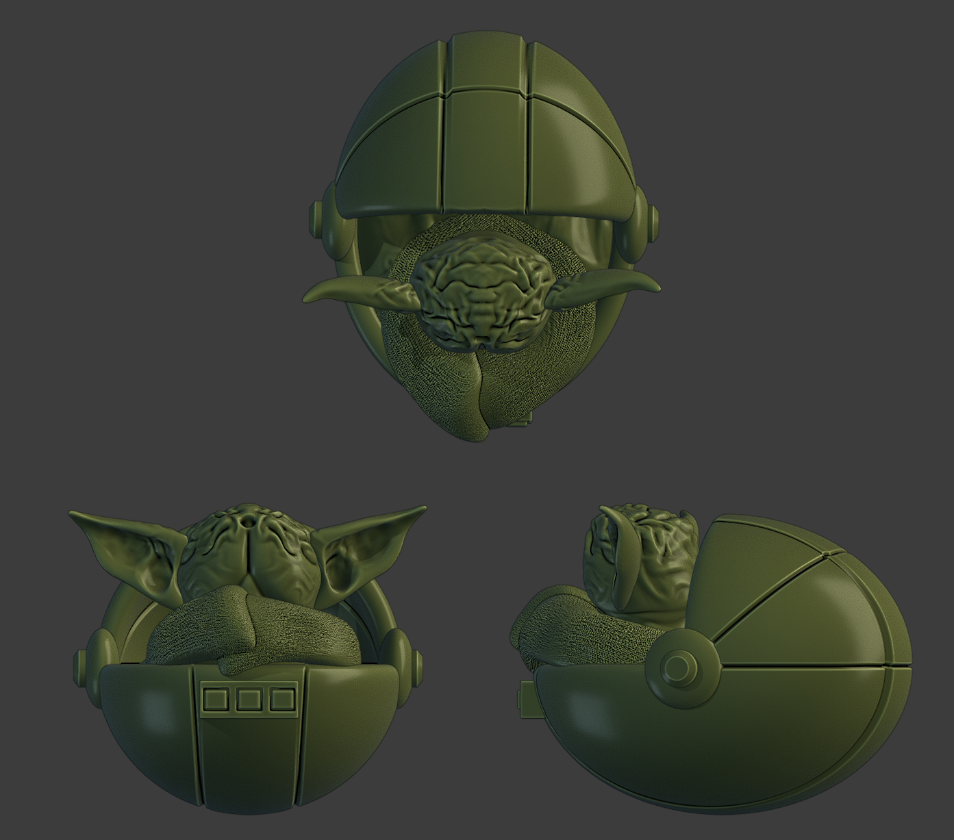 STL file The Cock Child "Growgoo"・Design to download and 3D print・Cults