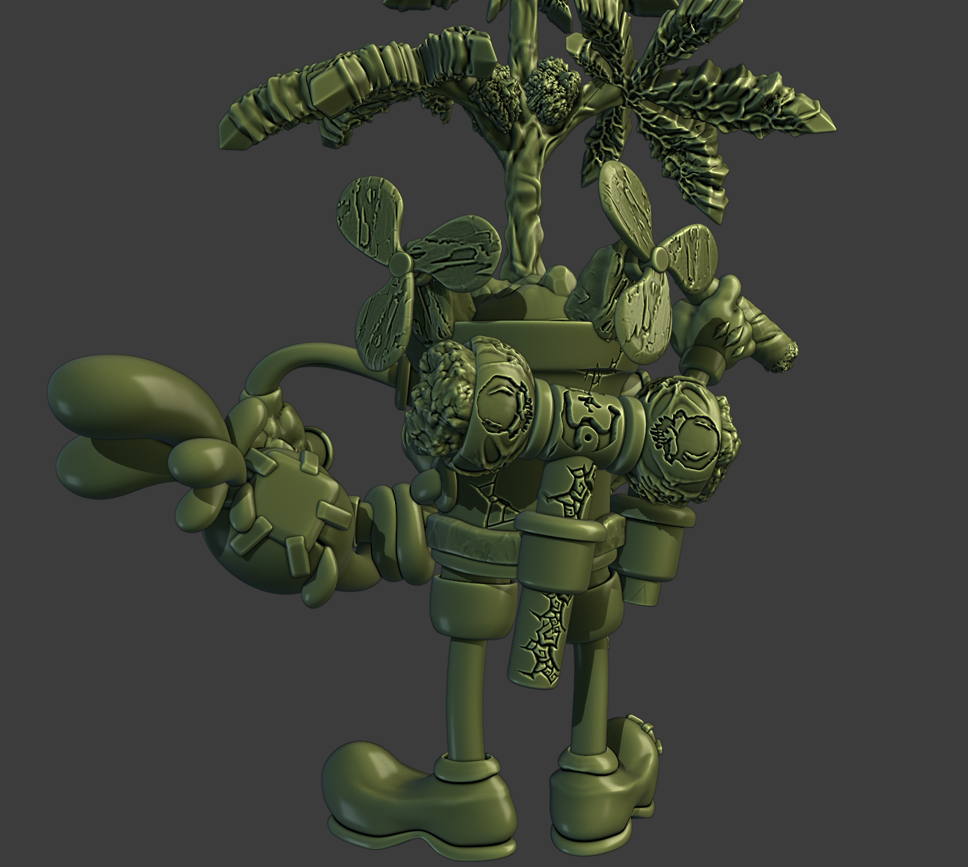 STL file Captain Cannabis!・3D printer design to download・Cults