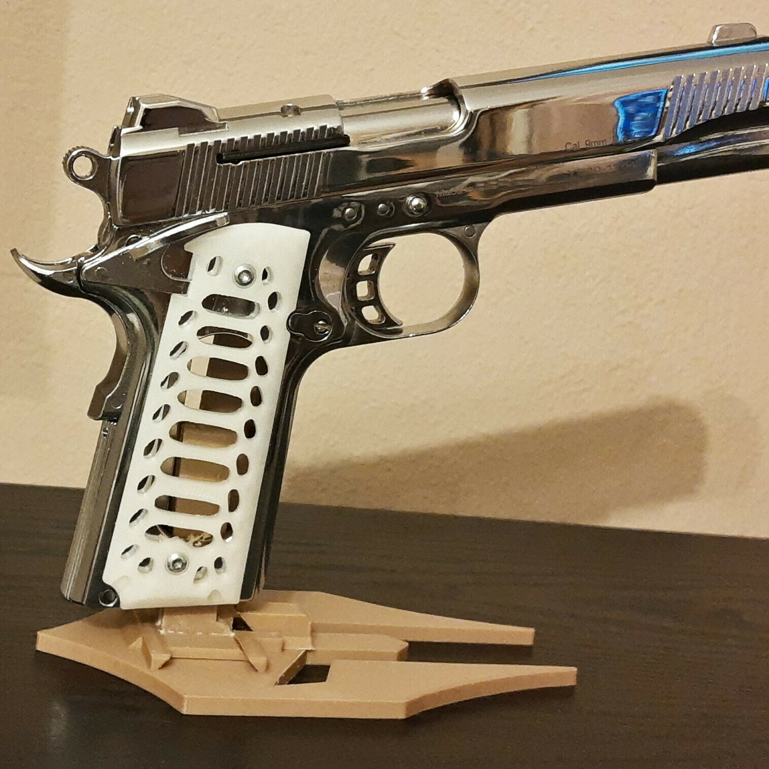 3D File Colt 1911 Grips Cobra Skeleton In Standard, 52% OFF