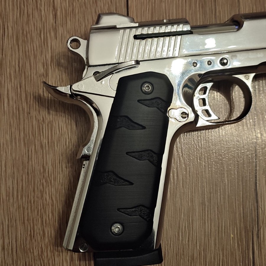 3D file Colt 1911T-Claw grips fits for clones and airsoft (gas + co2) 🔫 ...