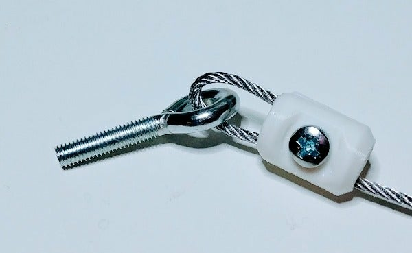 Free STL file Wire rope clamp・3D printable model to download・Cults