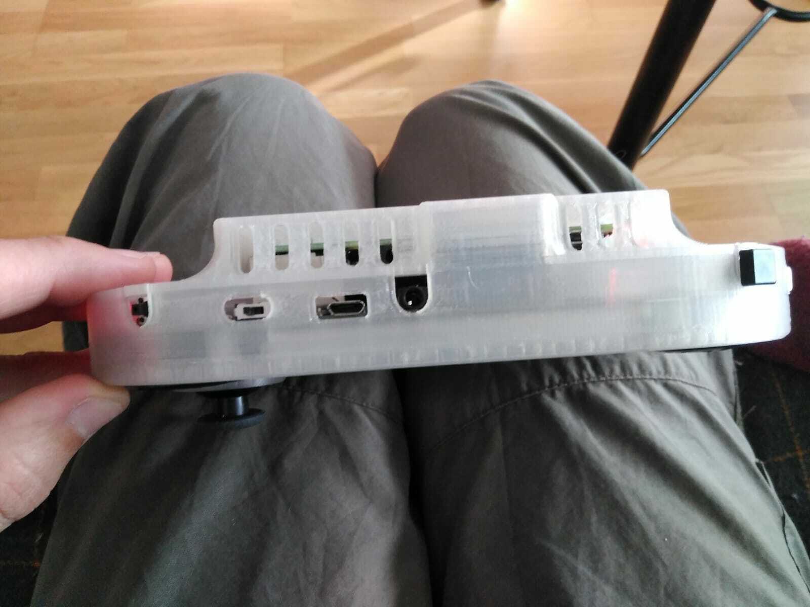 STL file Waveshare Game Hat Hand Held Console Case・Model to download ...