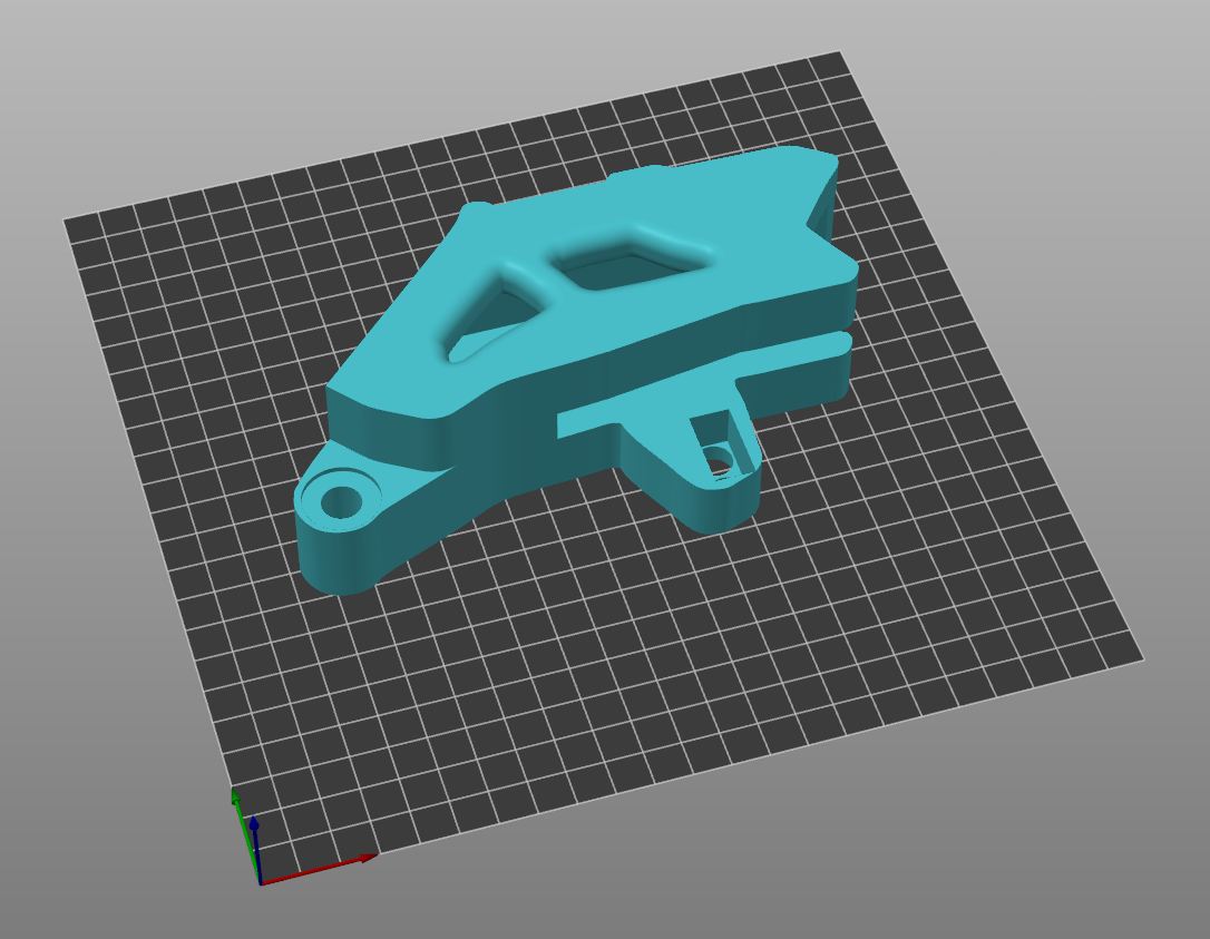 STL file GasGas / Rieju / Sherco chain guide・3D print design to ...