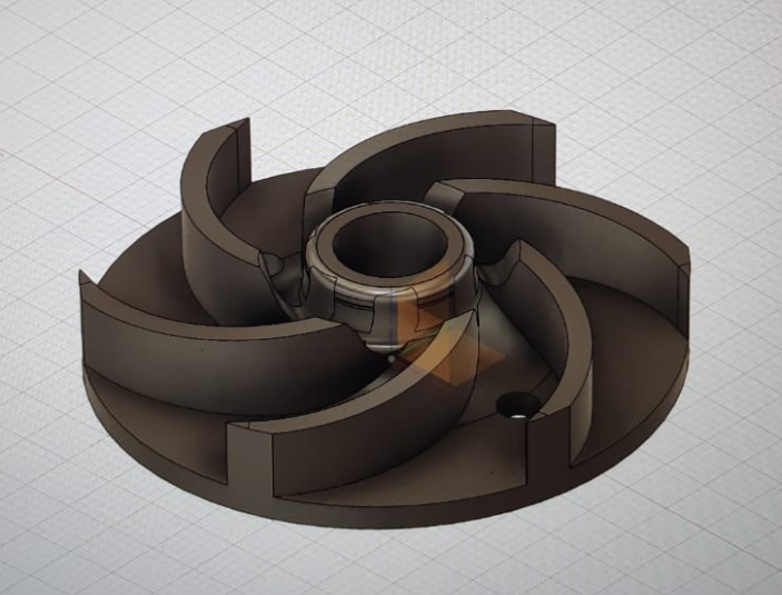 STL file Beta / KTM 525 2007 Water pump rotor・Model to download and 3D ...