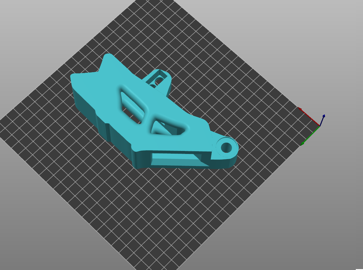 STL file GasGas / Rieju / Sherco chain guide・3D print design to ...