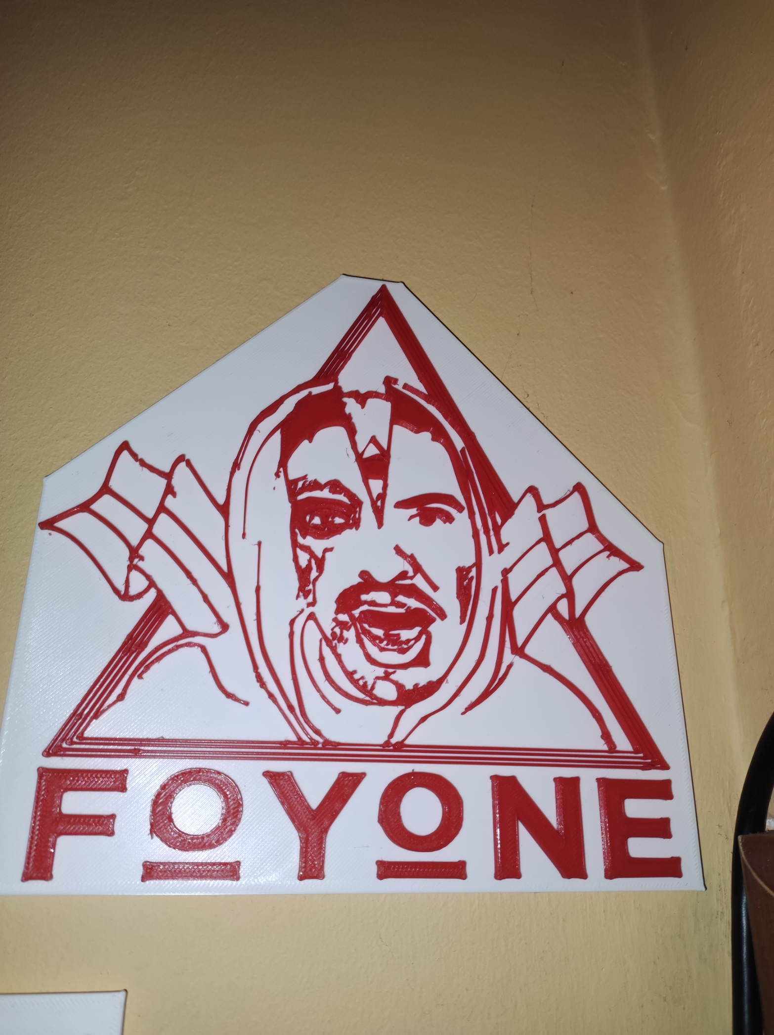 Fichier STL Logo Foyone 👽・Design imprimable en 3D à télécharger・Cults