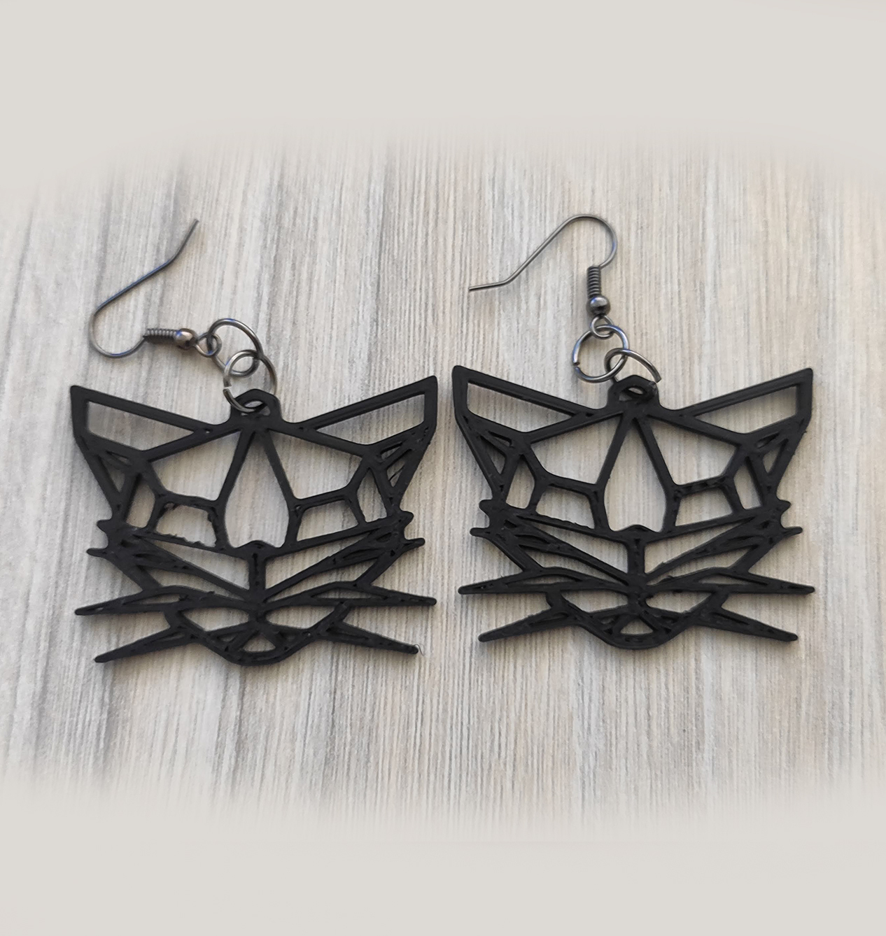 Télécharger fichier STL Boucles d'oreilles pour chats • Modèle pour ...