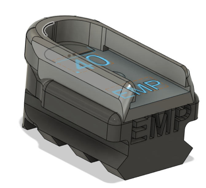 Free 3D file EMP 1911 in .40 (MantisX) ⚽・3D printer design to download ...