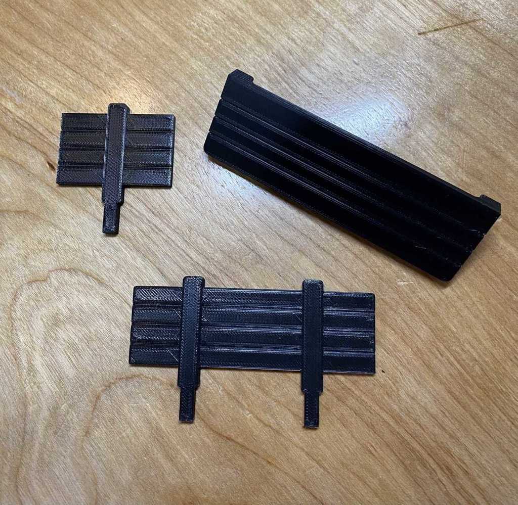 Free 3D file Flatbed Toytrain Side Rails 4 High (LGB) 🚆・Template to ...