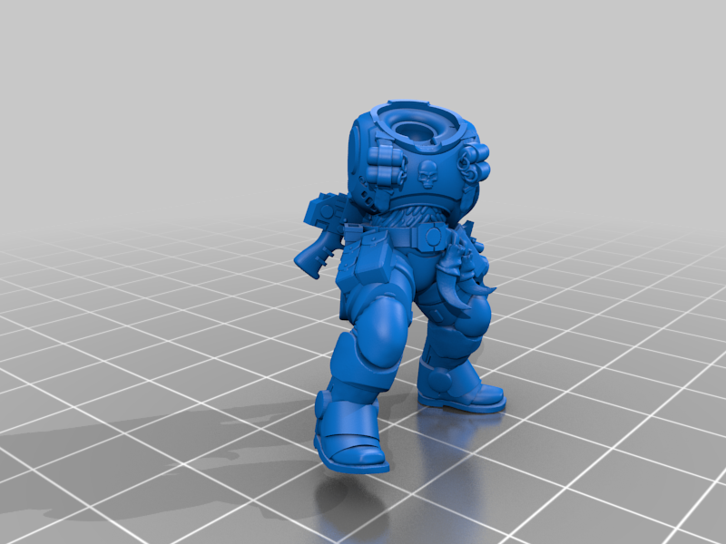 Archivo 3D gratis Teniente Phobos Reivers CazaTyranidos Primaris Space ...