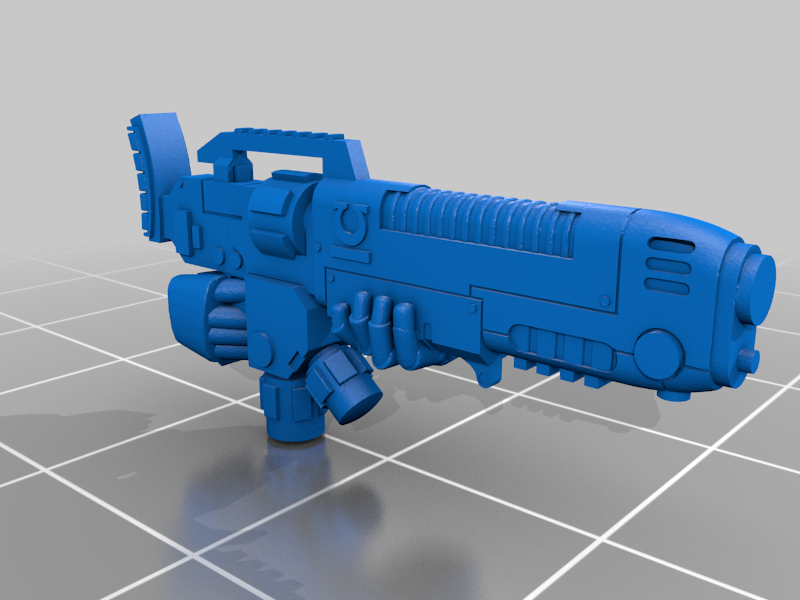 Archivo STL gratis JellBlaster Speis Marinis JarHead Primes 🔧・Modelo ...