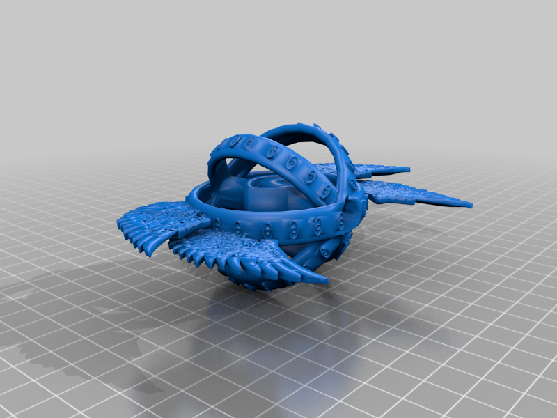 Free STL file Ophanim/Biblically Accurate angel straw topper 👼・3D print ...