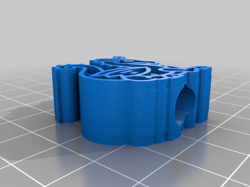 Free STL file Detailed Dragon Straw topper・3D printable object to ...