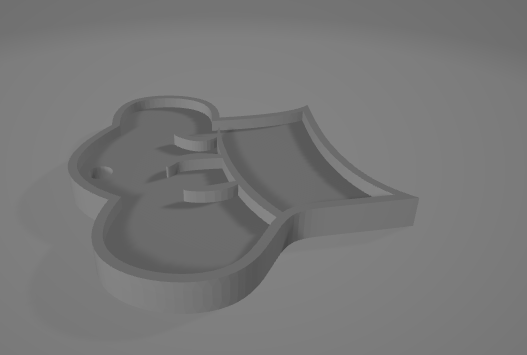 STL file chef hat keychain nameless・3D printable design to download・Cults