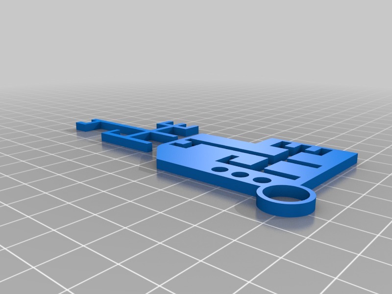 Free 3D file Doom Key・3D printer design to download・Cults