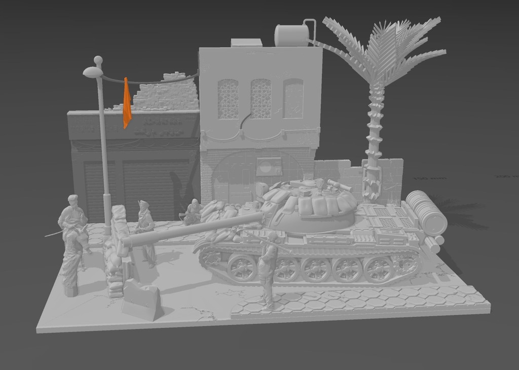Free STL file MA Models 3D Middle East Diorama 🎲・3D print design to ...