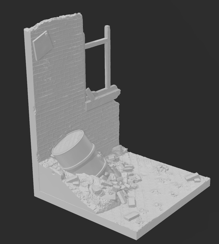 Free 3D file MA Models Mini Diorama1 🏛️・3D printer design to download・Cults