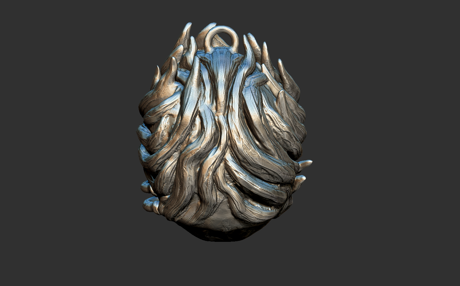STL file Cyberpunk 2077 Samurai Necklace Pendant・3D printing idea to ...