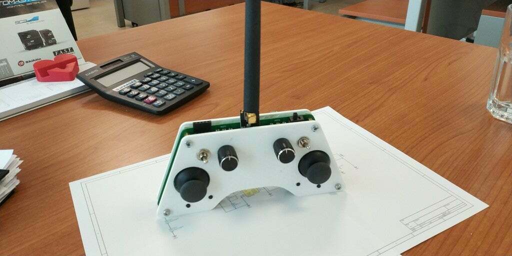 Free Stl File Front Cover For Arduino Rc Transmitter・3d Printable