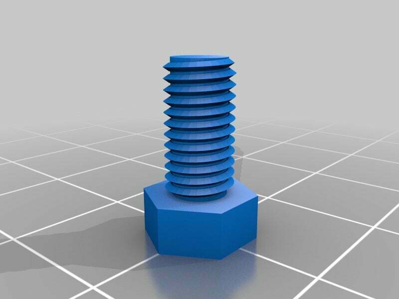 Free STL file ISO Metric 5 Bolts・Object to download and to 3D print・Cults
