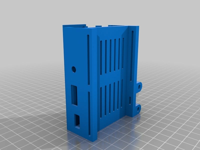 Download free STL file Raspberry Pi 3B+ case Remix - Creality mounted ...