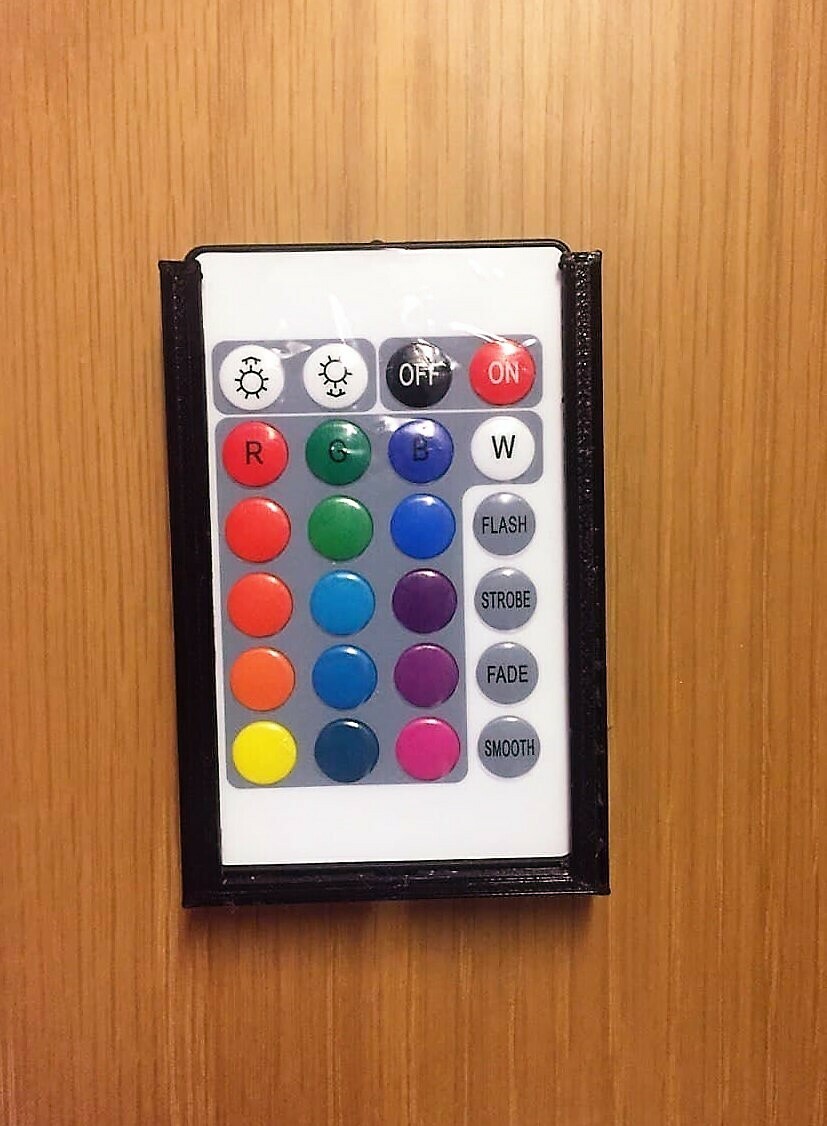 Free STL file RGB led strip remote control 🎛️・3D printable design to ...