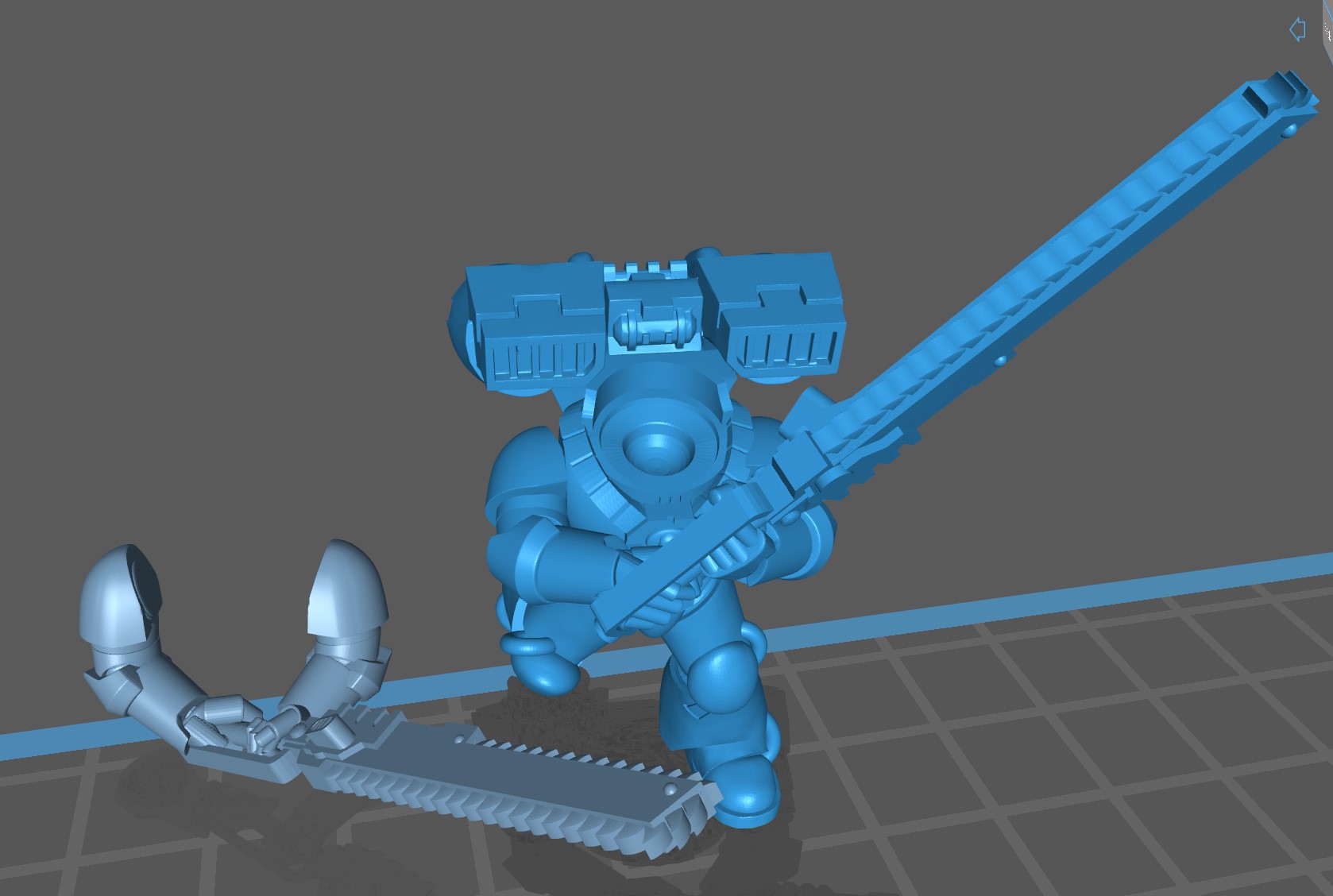 Free STL file Massive Chainblade for any user・3D printable model to ...