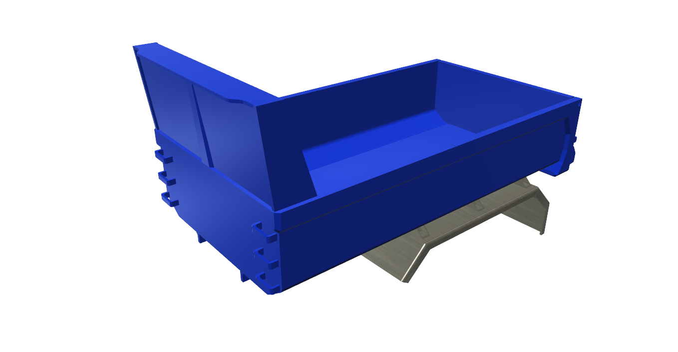 STL file 1/14 tamiya trucks dumpbed/dumpcase/tipperbox 👽・3D print ...