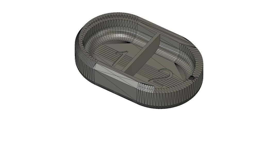 Free STL file Pocket Pill Box with 2 Areas Remix・3D print object to ...