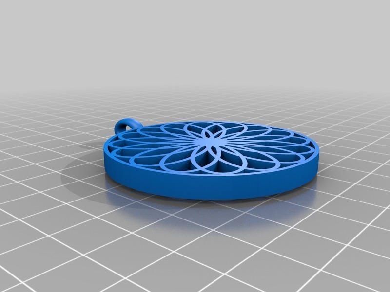 Free 3D file Customizable pendant・3D printing template to download・Cults