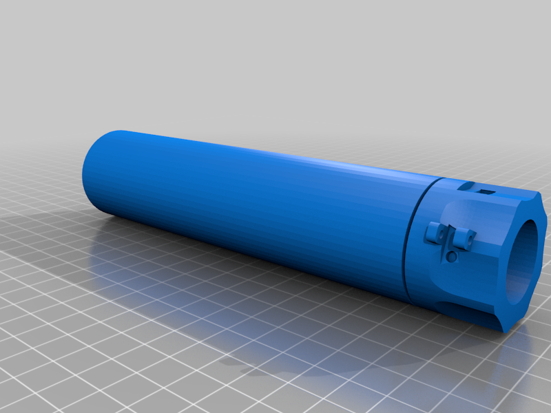Free STL file Airsoft Surefire FA556SA QD Suppressor (fits Lighter BT ...