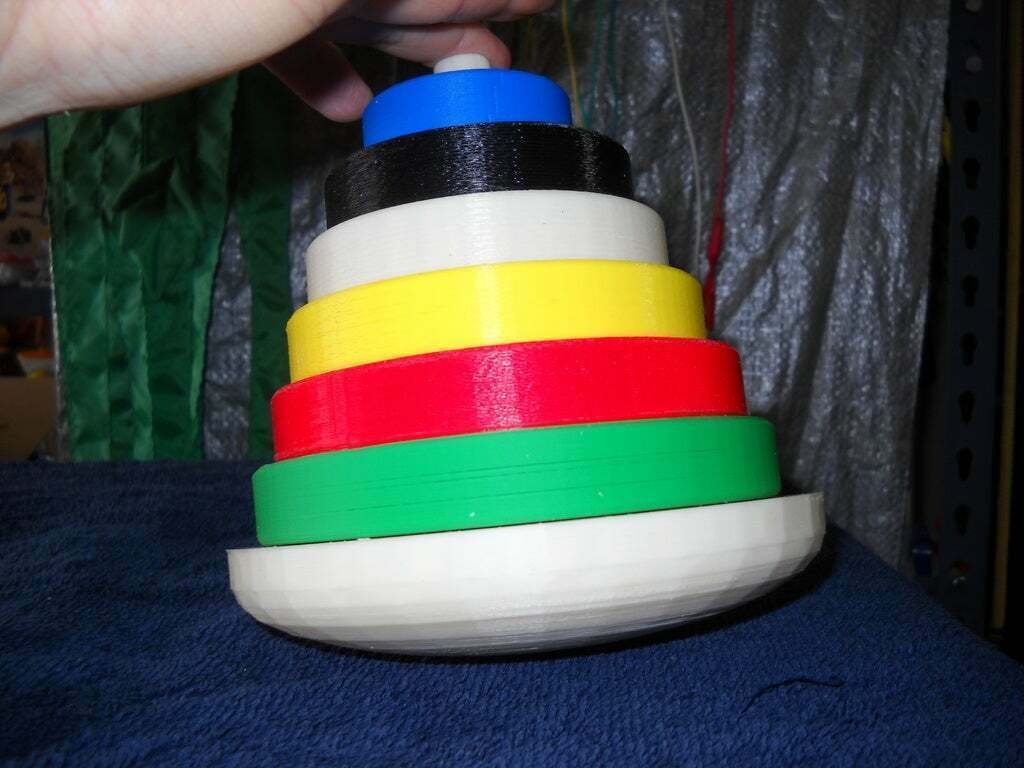 STL-Datei new rock and stack base for ring tower kostenlos・3D-Drucker ...